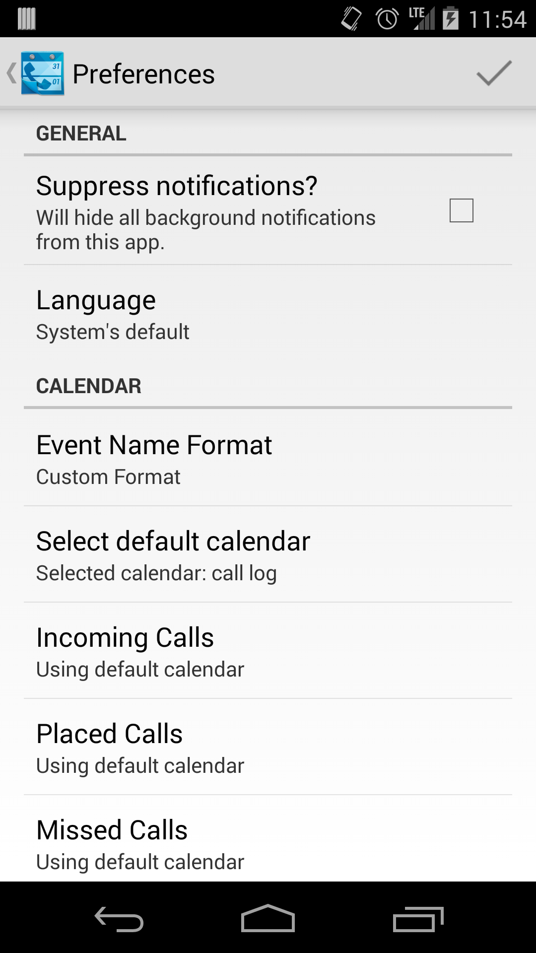 Call Log Calendar - App on Amazon Appstore