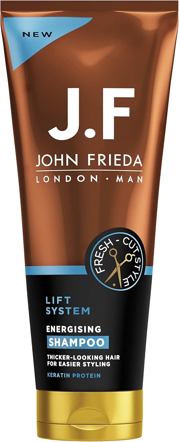 John Frieda Man JF Man Lift System Energising Shampoo for Fine/Flat ...