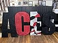 Amazon.com: Large Flat Cardboard Letters, Numbers | Custom Decorative ...