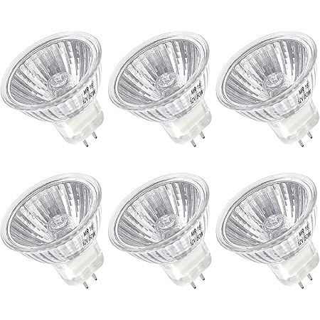 MR16 Halogen Bulb 50W Dimmable 12V GU5.3 Bi Pin Base Spotlight with ...
