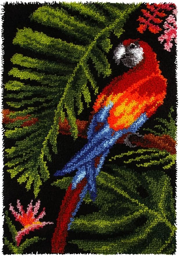 Amazon.com: Orchidea Parrot Latch Hook Kit