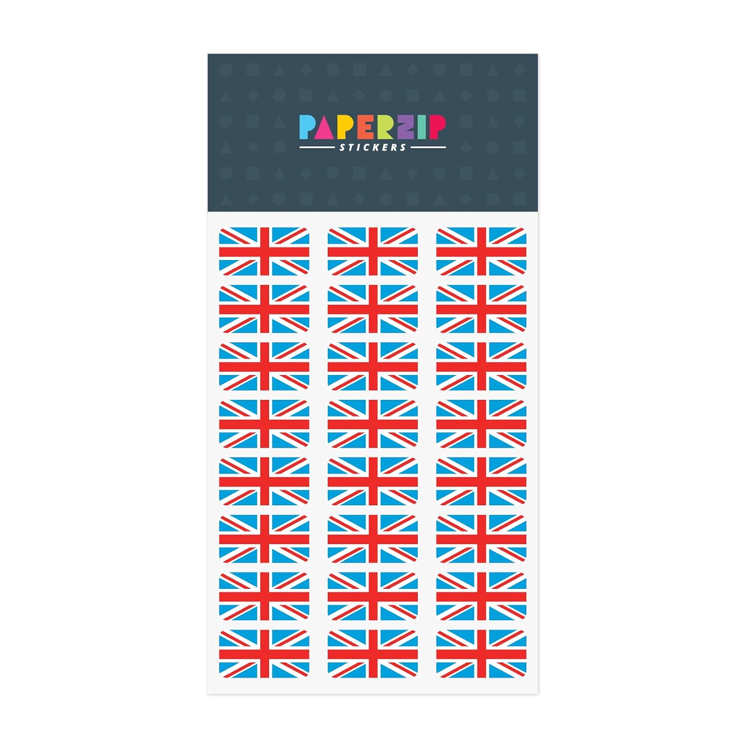 PAPERZIP - Union Flags – National Flag of the United Kingdom – 48 ...