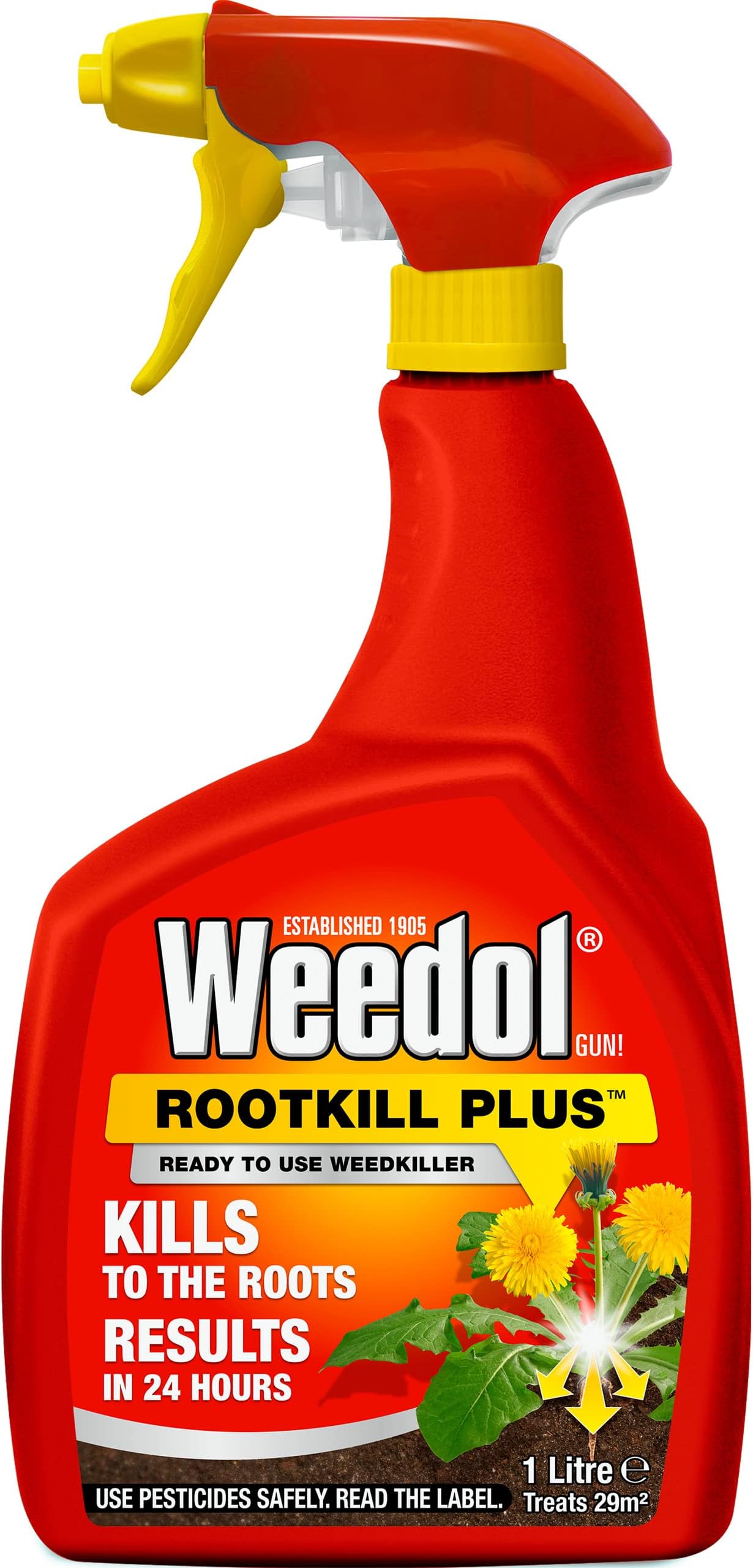 Weedol Rootkill Plus Weedkiller 1 Litre : Amazon.co.uk: Garden