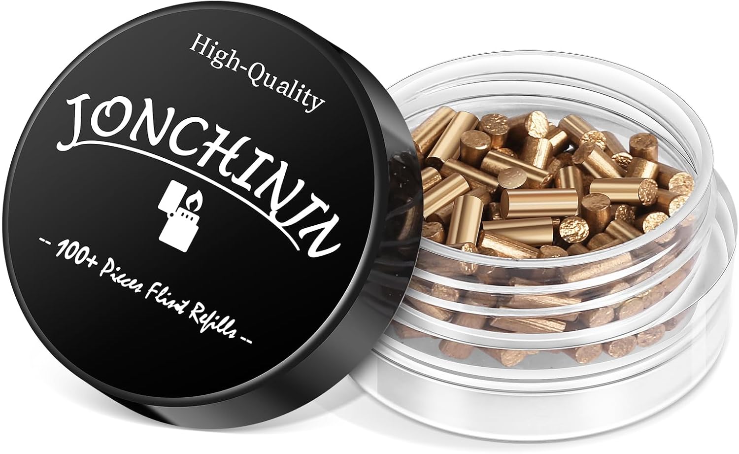 Amazon.com: Lighter Flints 100 Pcs, Premium Flint Replacement Refills ...