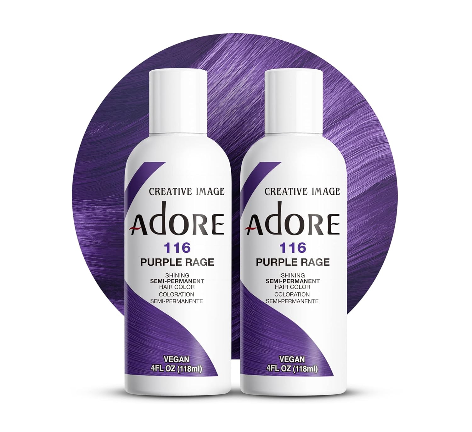 Amazon.com : Adore Semi Permanent Hair Color - Vegan and Cruelty-Free ...