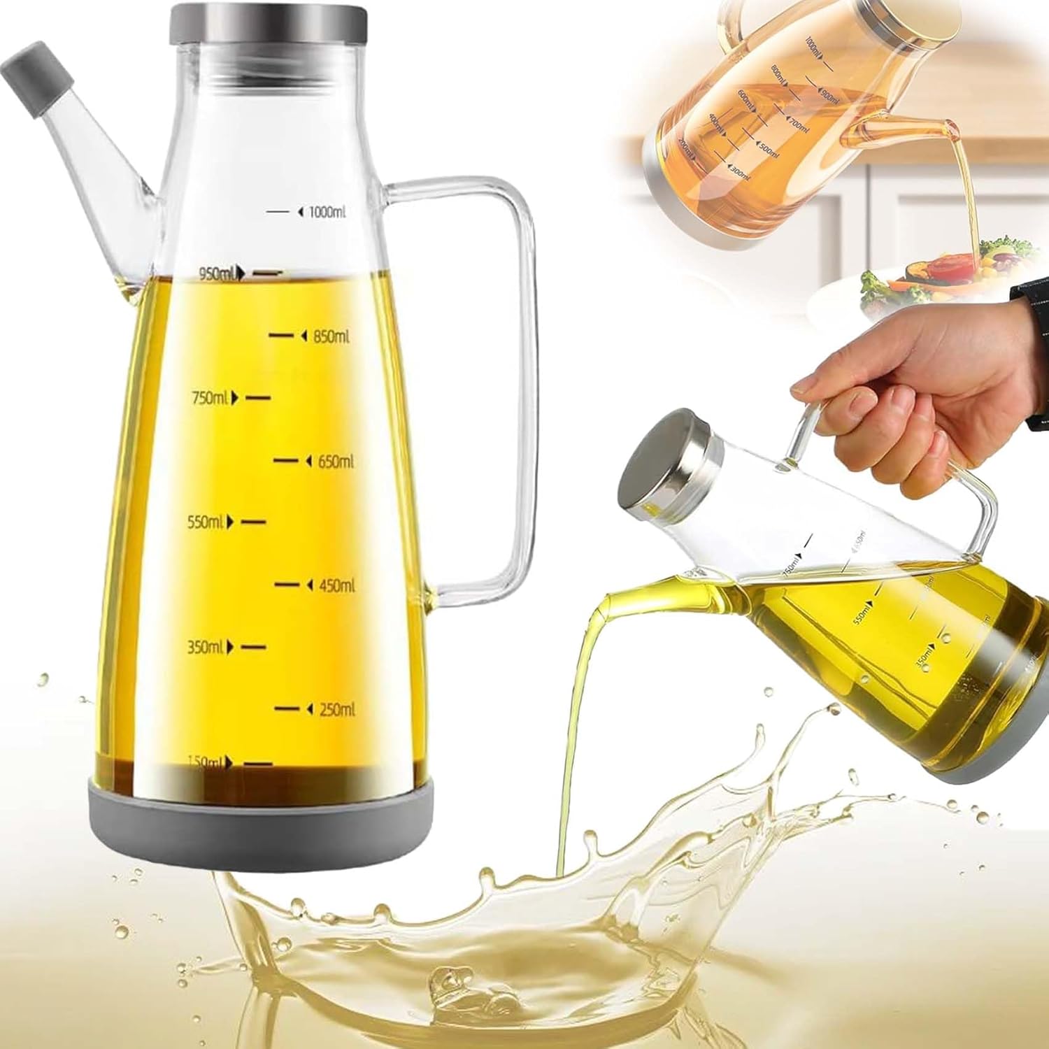 Amazon.com: Oil Dispenser Bottle With Drip Free Spout,Oil Dispenser for ...