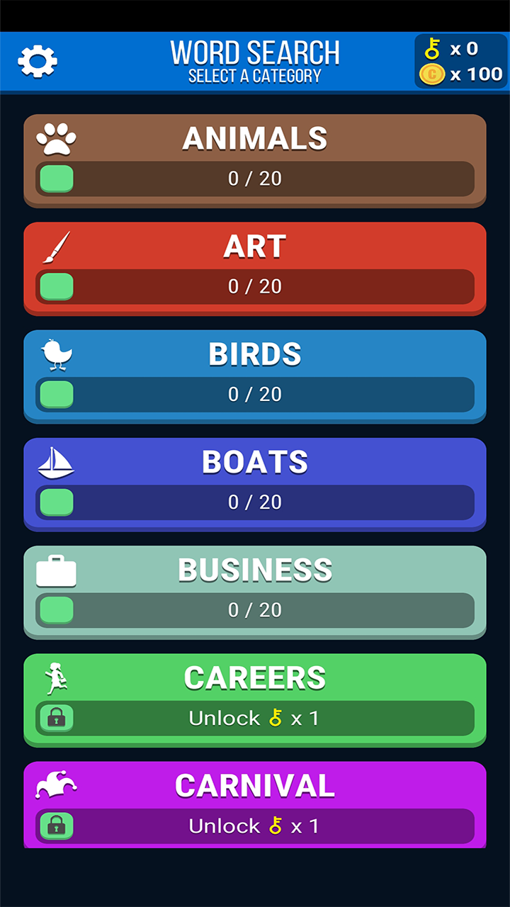 Word Search Puzzle - Free Crossword Puzzle Game - App on Amazon Appstore