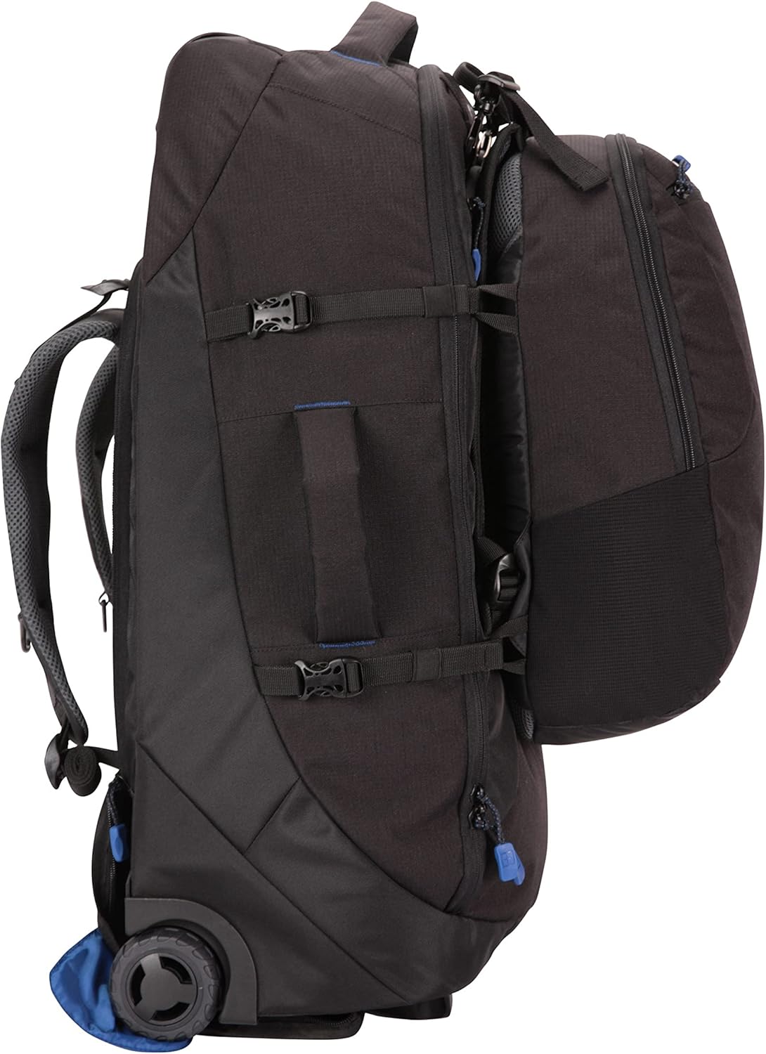Mountain Warehouse Voyager Wheelie 50L + 20L Backpack - for Traveling ...