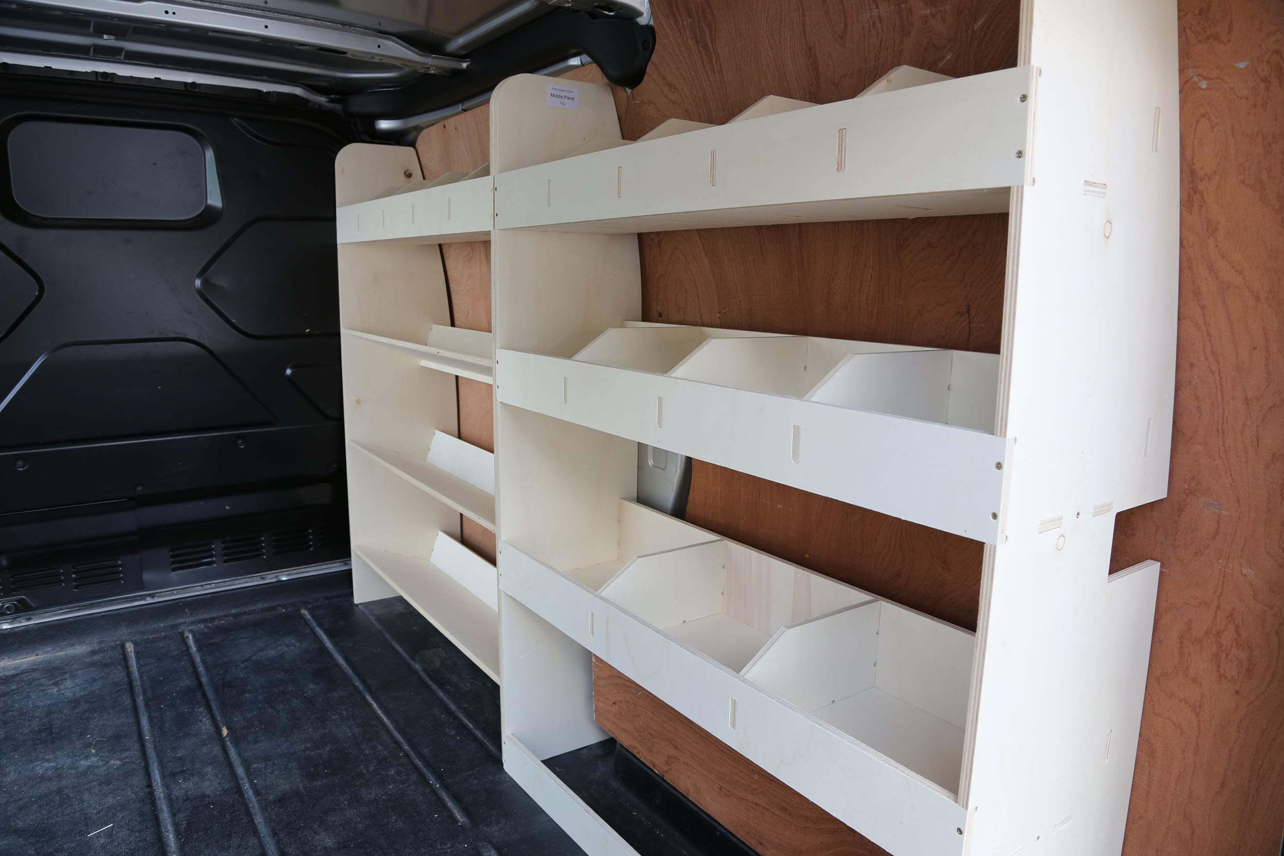 Toolbox Van Racking and Storage Shelving for Ford Transit Custom SWB ...