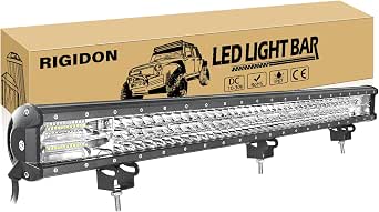 Amazon.com: RIGIDON 34 Inch 468W Light Bar, Triple Row Flood Spot Combo ...