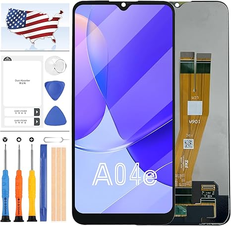 For Samsung Galaxy A04e Screen Replacement for Samsung A04E LCD Screen ...