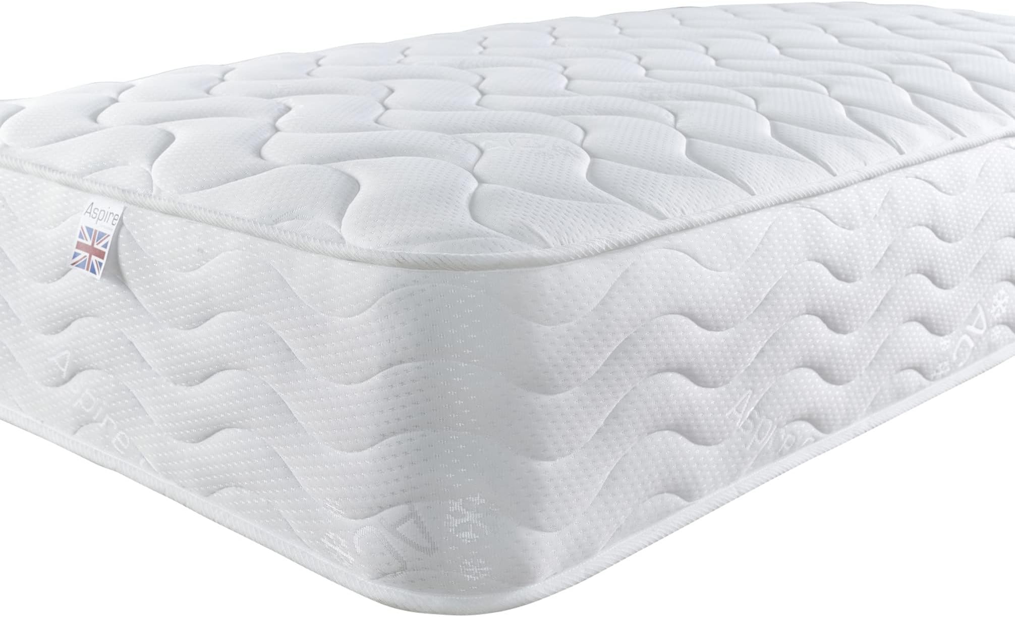 Aspire Beds Comfort Premium Aspire-Cool Touch Memory Foam & Eco Foam ...