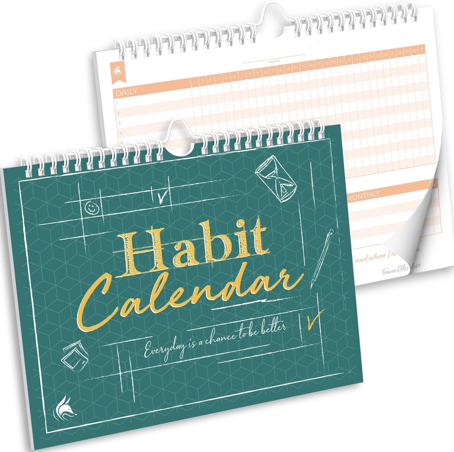 Amazon.com: Essential Habits - A Visually Stunning 2-in-1 Habit Tracker ...