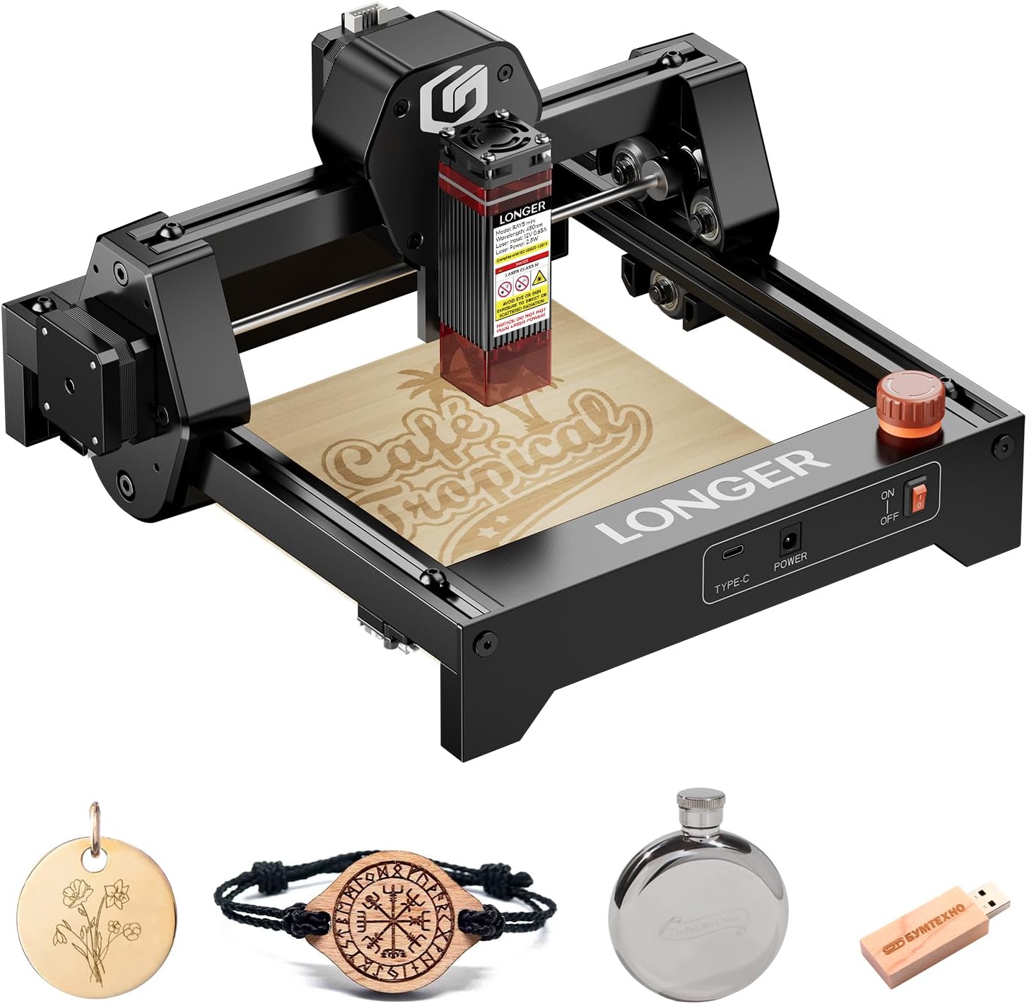 Amazon.com: RAY5 MIni Laser Engraver, High-Precision Laser Engraver ...