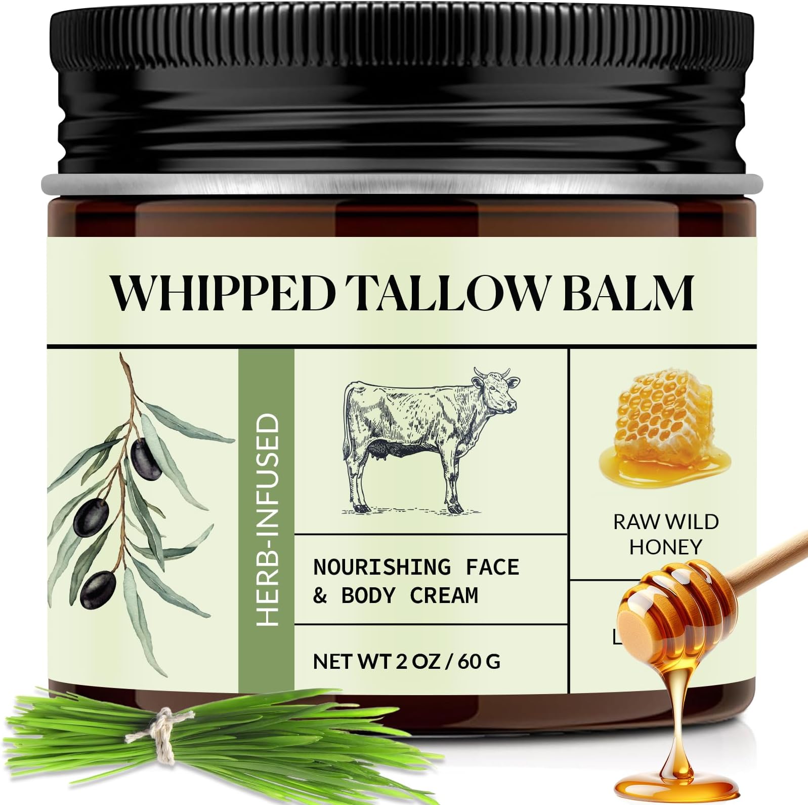 Amazon.com: Lynmalrity Tallow Honey Balm for for Face Moisturizing Skin ...