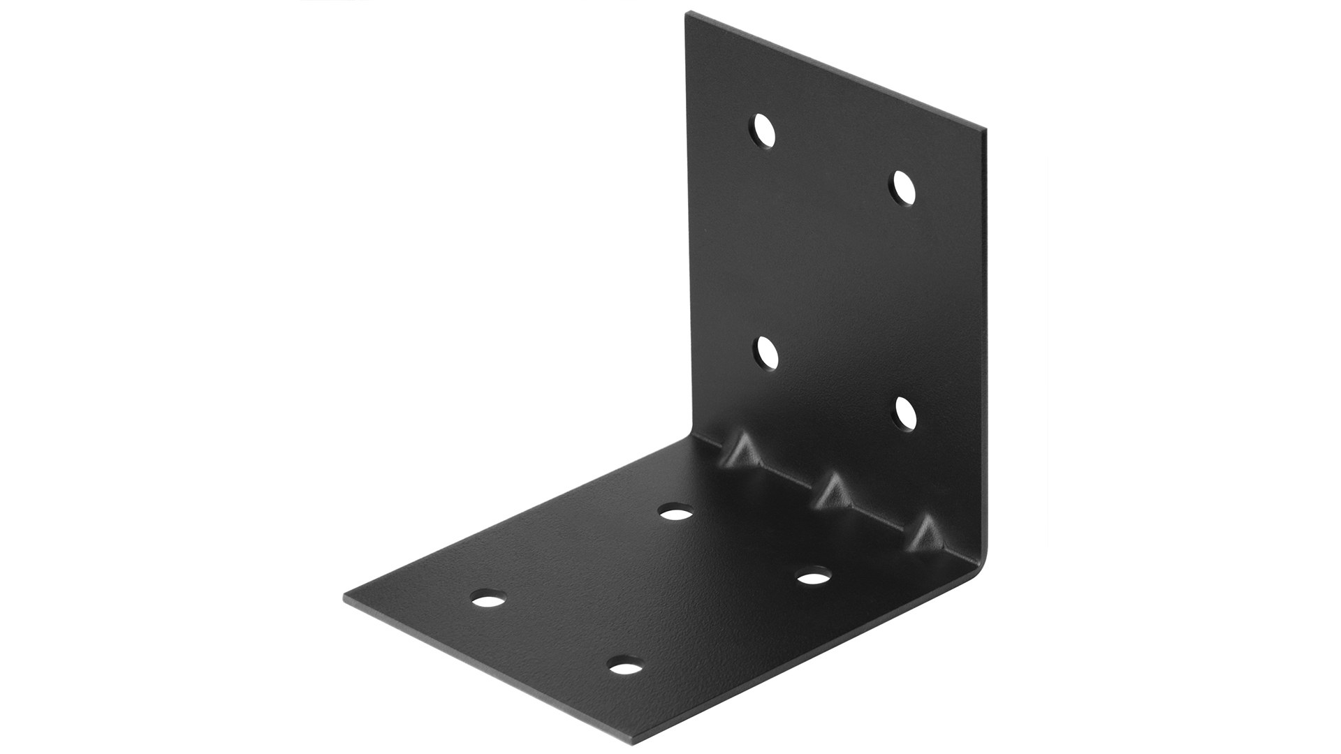 Steel Support Bracket 6-Pack Heavy Duty L Brackets – 6” X 4” X 1”, 3/16 ...