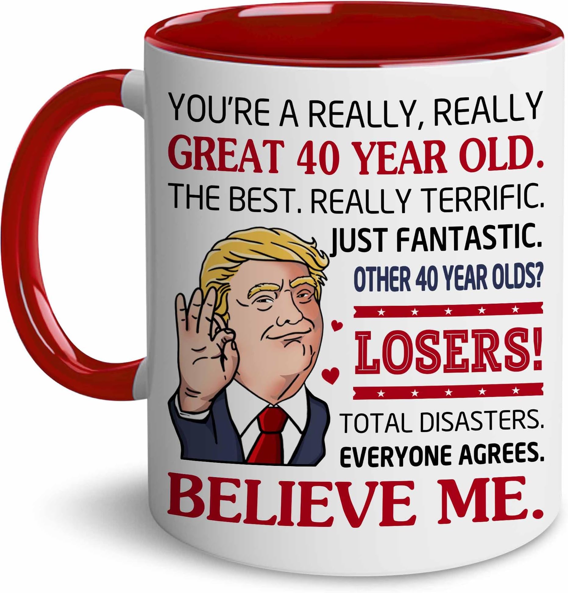 Amazon.com | 40th Birthday Gifts Men, 20 Oz Personalized Tumbler For ...