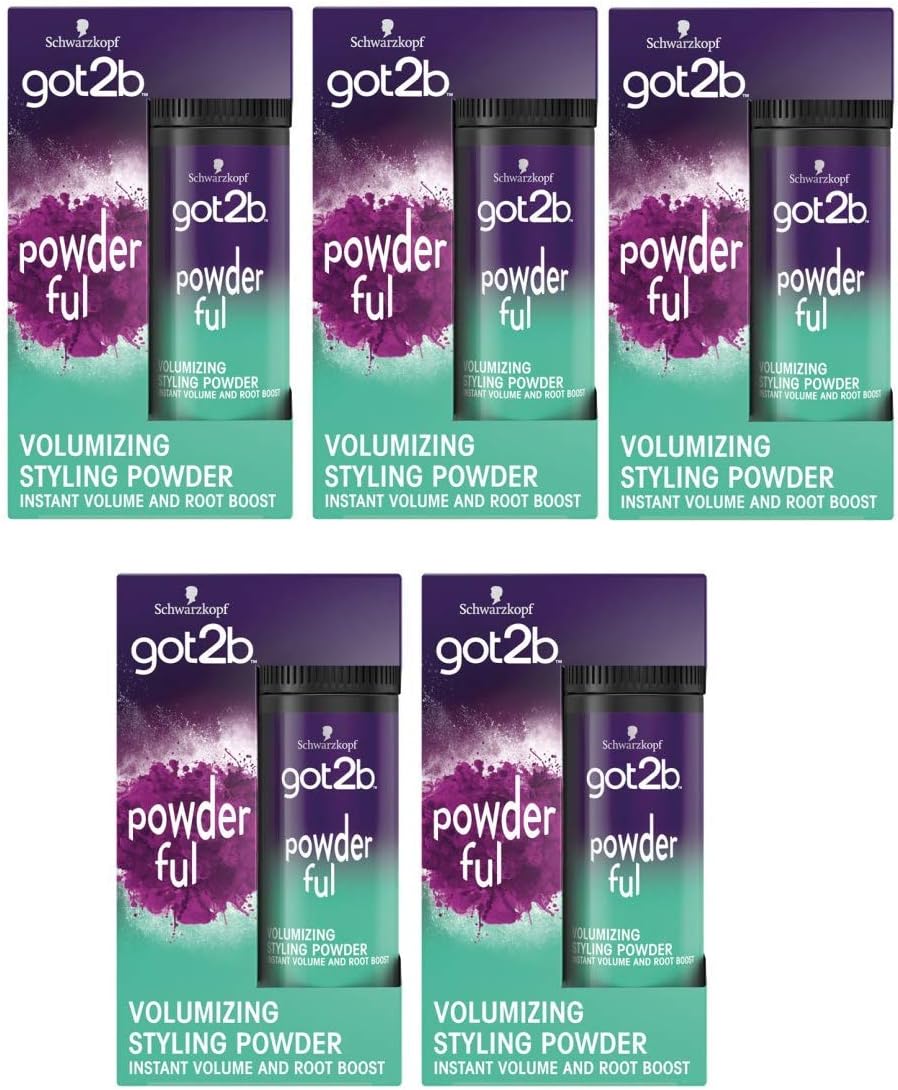 5Pack got2b Powder’ful volume styling powder 5x 10g : Amazon.co.uk: Beauty