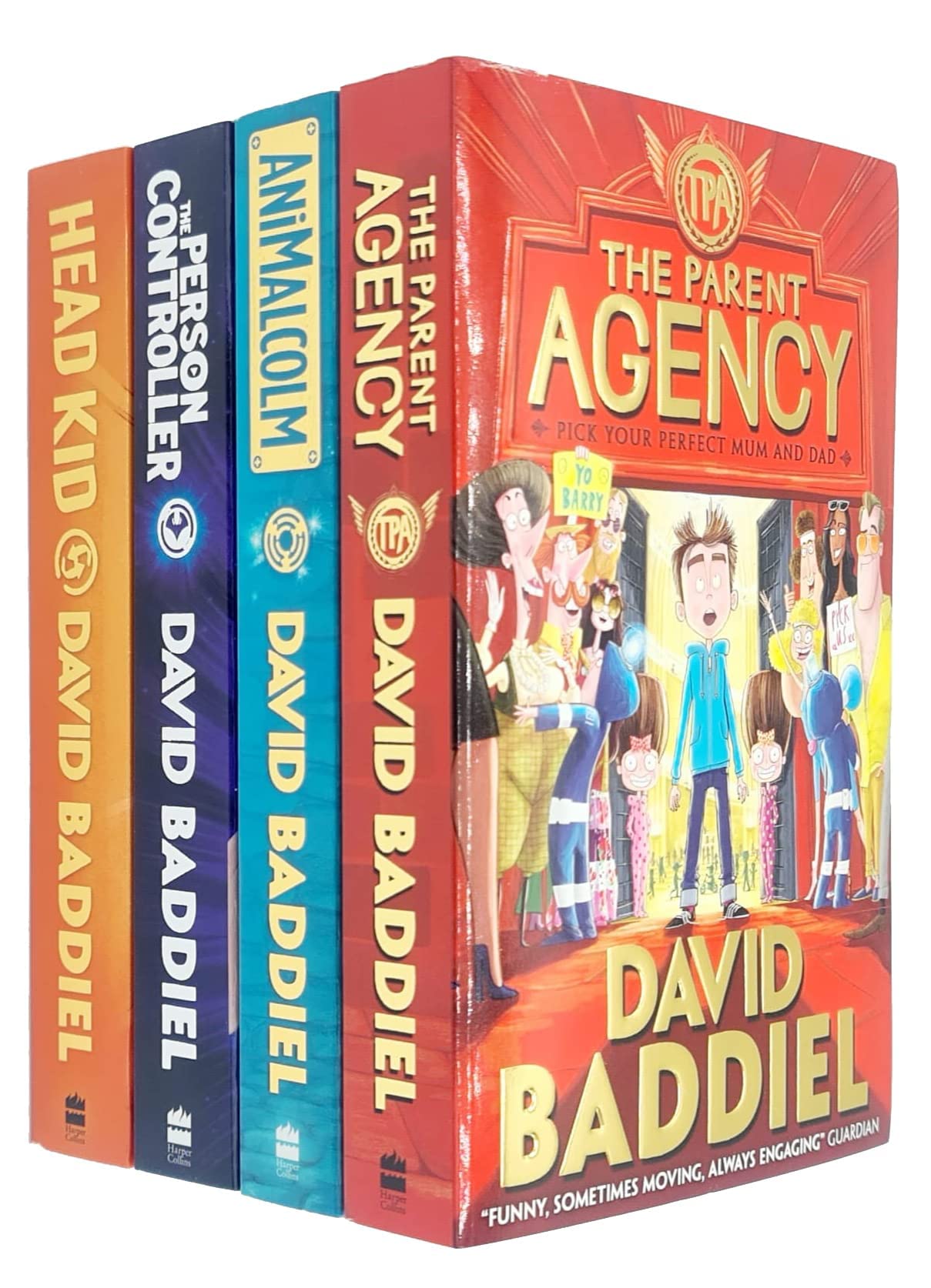 David Baddiel Collection 4 Books Set (The Parent Agency, AniMalcolm ...