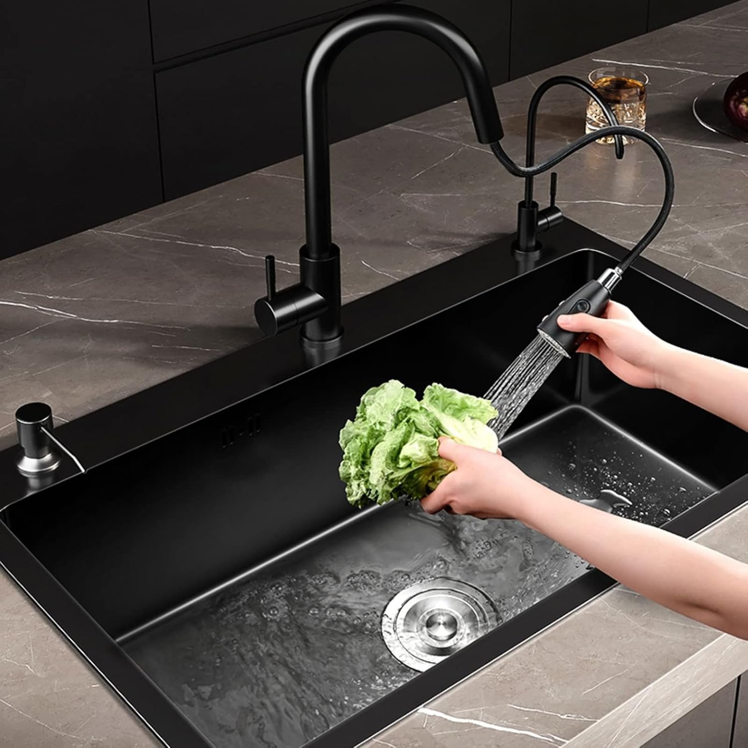 Amazon.com: 304 Stainless Steel Kitchen Sink,Drop in kitchen sink ...