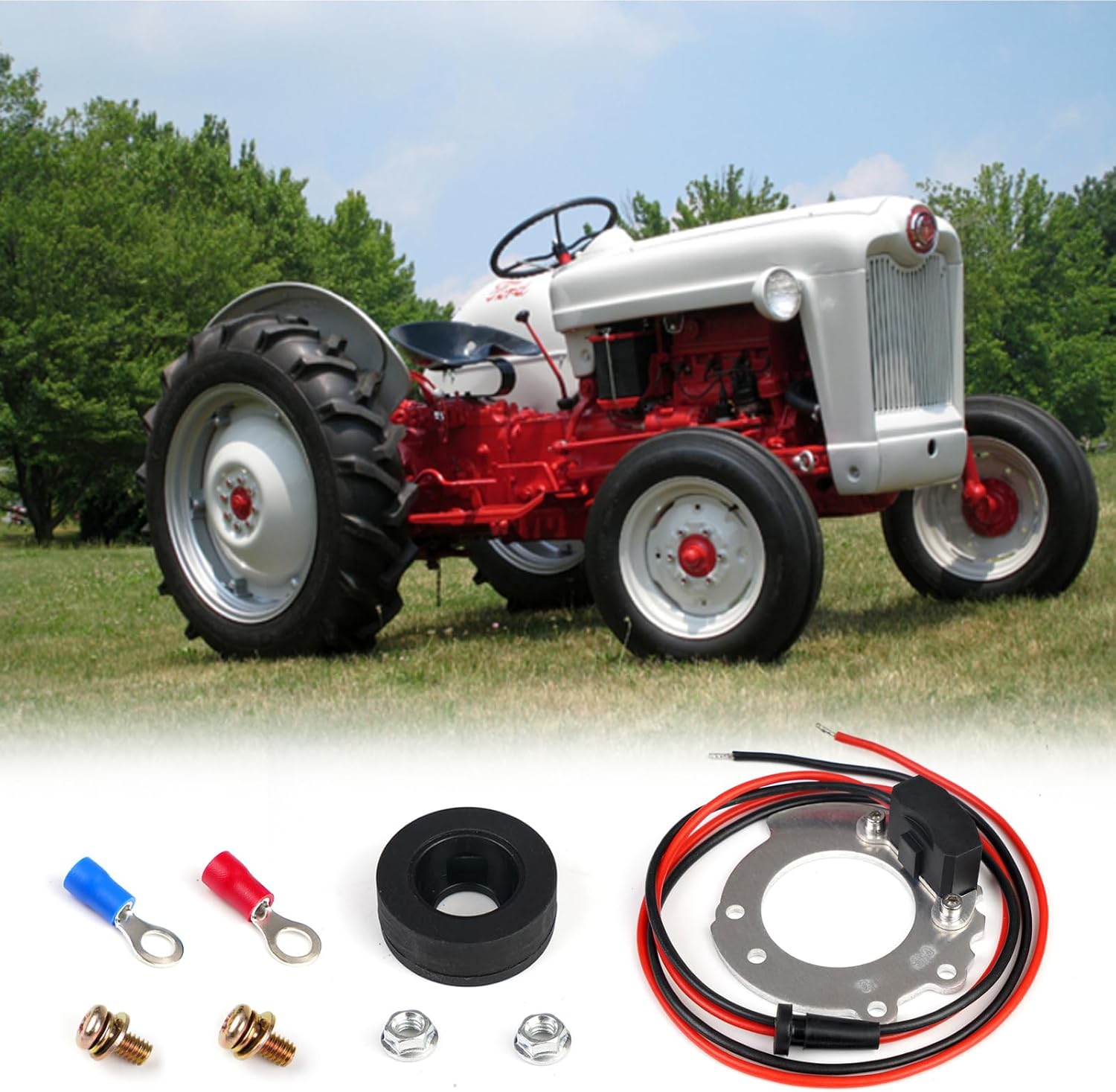 Dexonu Kit de conversión de encendido compatible con Ford Tractores de ...