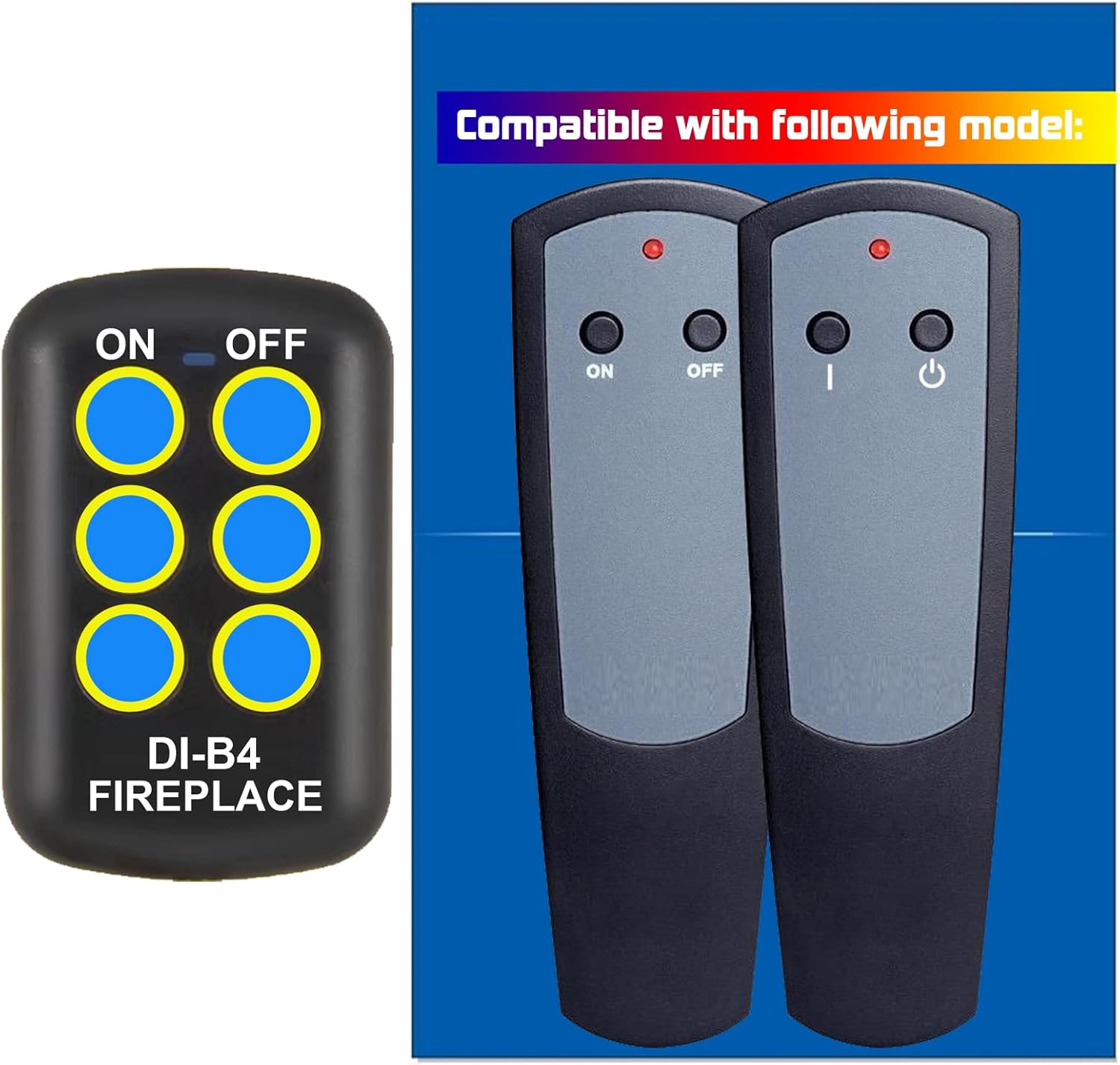 Amazon.com: Replacement for Dimplex Fireplace Heater Remote Control ...