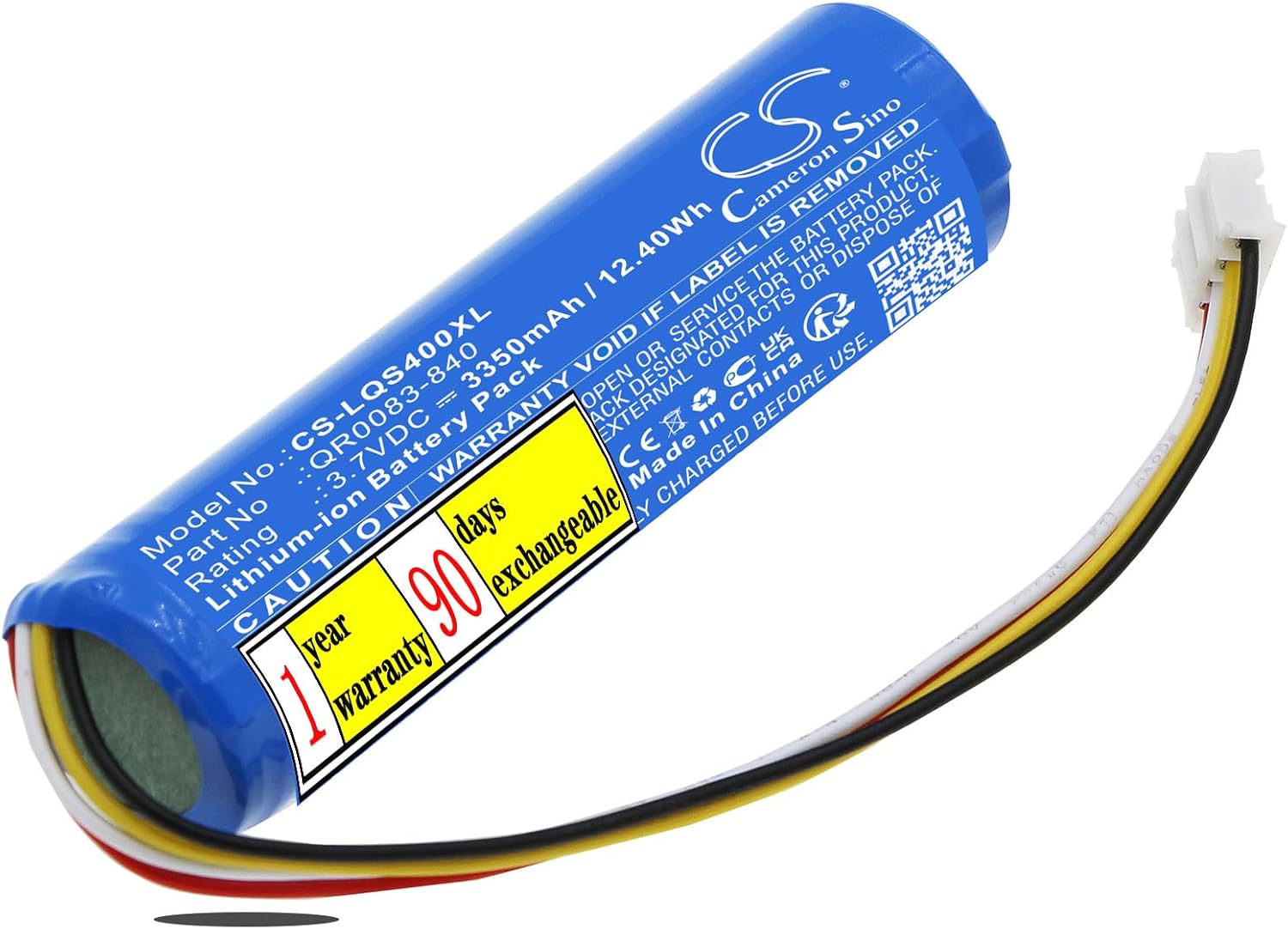 Amazon.com: Sabuly 3.7V QR0083-840 IAN034NA Battery Replacement for ...
