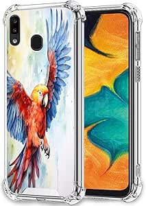 Amazon.com: DAFEI Transparent Phone Case for Samsung Galaxy A01 A10 A11 A20/30 A21 A31 A32 A41 ...