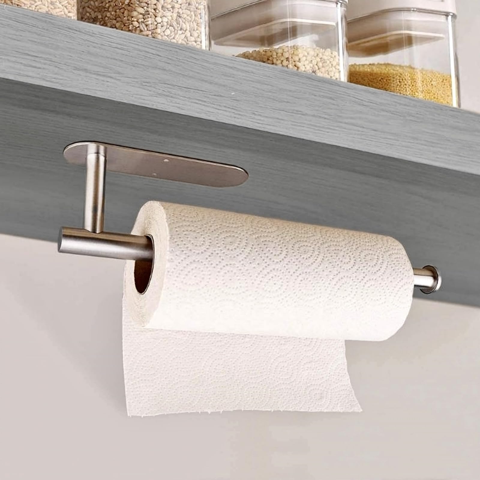 Amazon.com - Prlsca Paper Towel Holders for Kitchen,No Drilling Paper ...