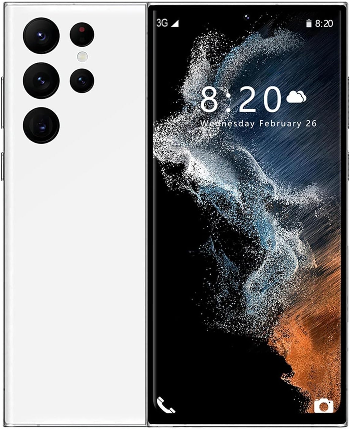 Amazon | スマホ 本体 中古 S22 Ultra 6.8 インチ フェイス アンロック フルスクリーン Android スマートフォン ...