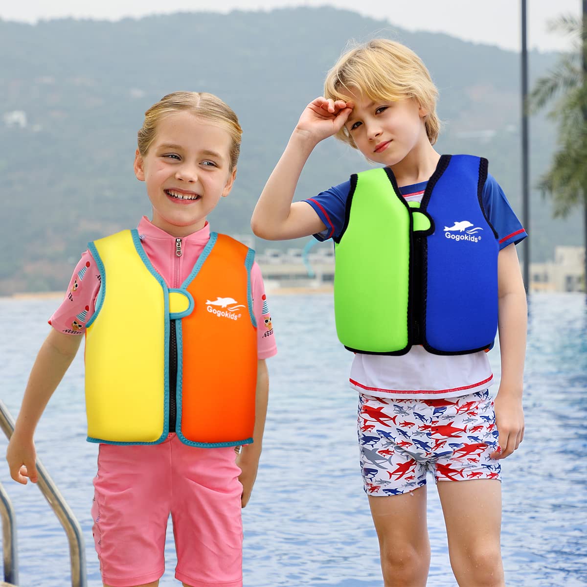 Snapklik.com : Vine Kids Swim Vest Toddler Learn To Swim Floatation ...