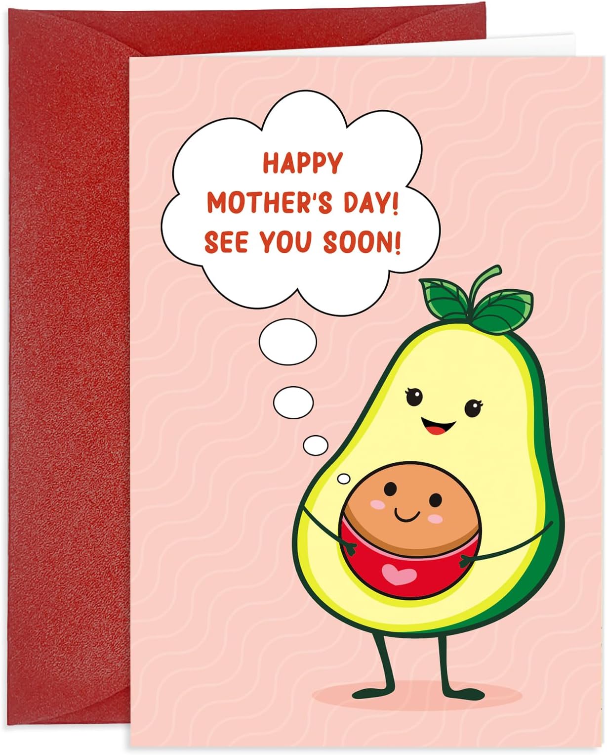Amazon.com: HEYINSHEN First Mothers Day Card Greetings Mom To Be Mother ...