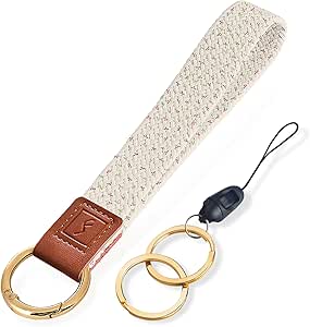 Amazon.com: Fishent Stretchy Key Chain, Cute Keychain Wristlet ...