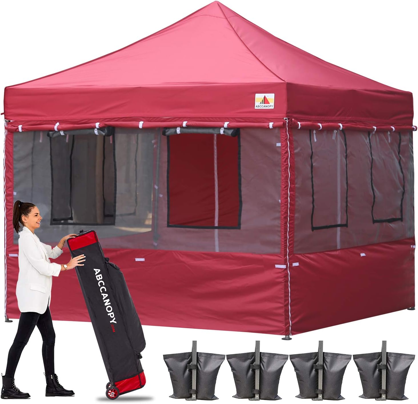 Amazon.com: ABCCANOPY Food Vendor Tent 10x10 Food Vendor Booths 10x10 ...