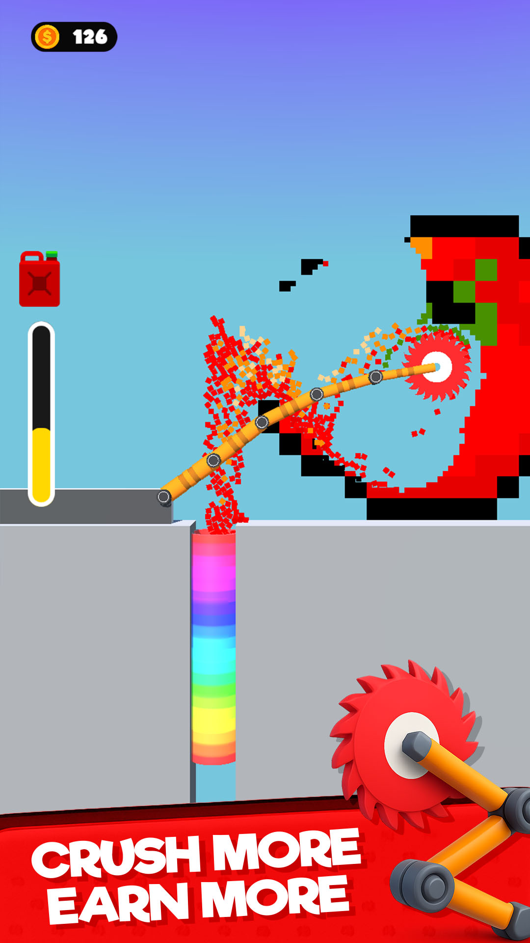 Concasseur Pixel Jeu de Destruction : Démolition Satisfaisant ...