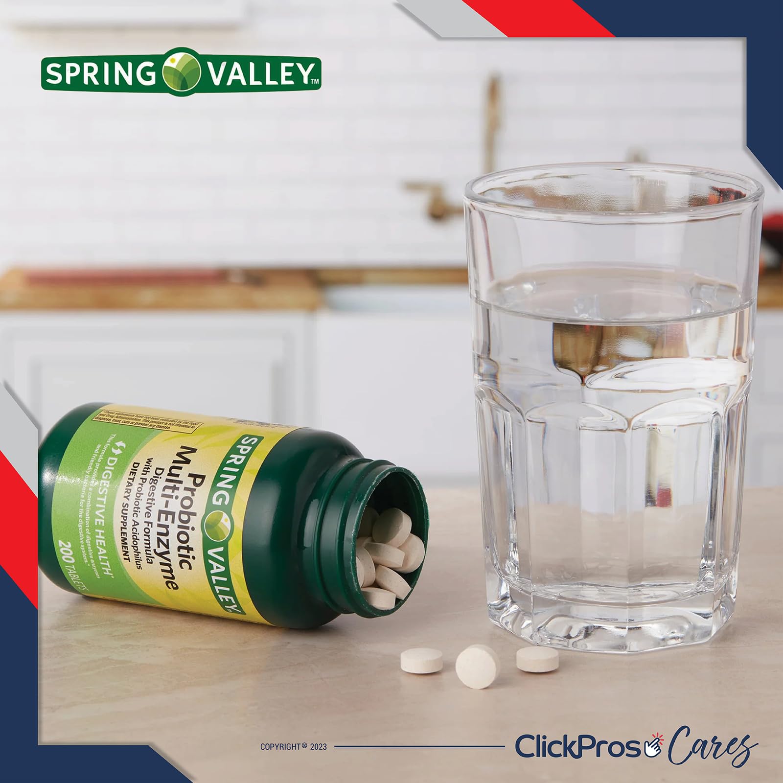 Snapklik.com : Spring Valley Probiotic Multi-Enzyme Digestive Formula ...