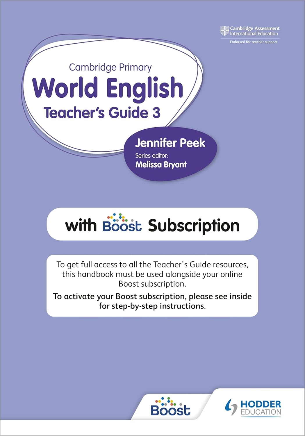 Cambridge Primary World English Teacher's Guide Stage 3 with Boost ...