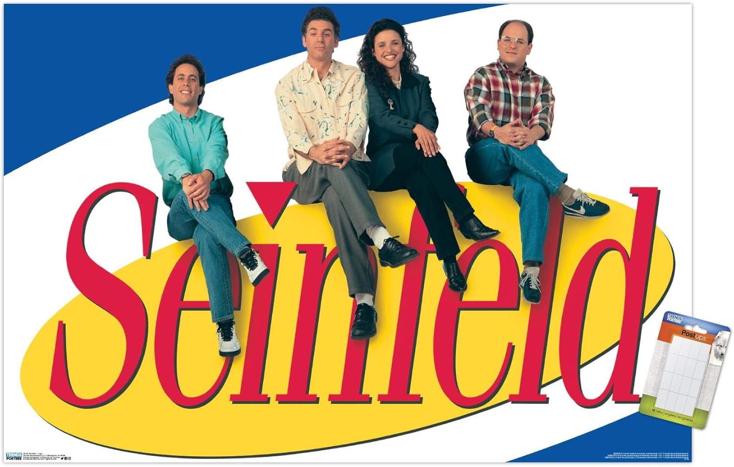 Amazon.com: Trends International Seinfeld - Logo Wall Poster, 22.375" x ...
