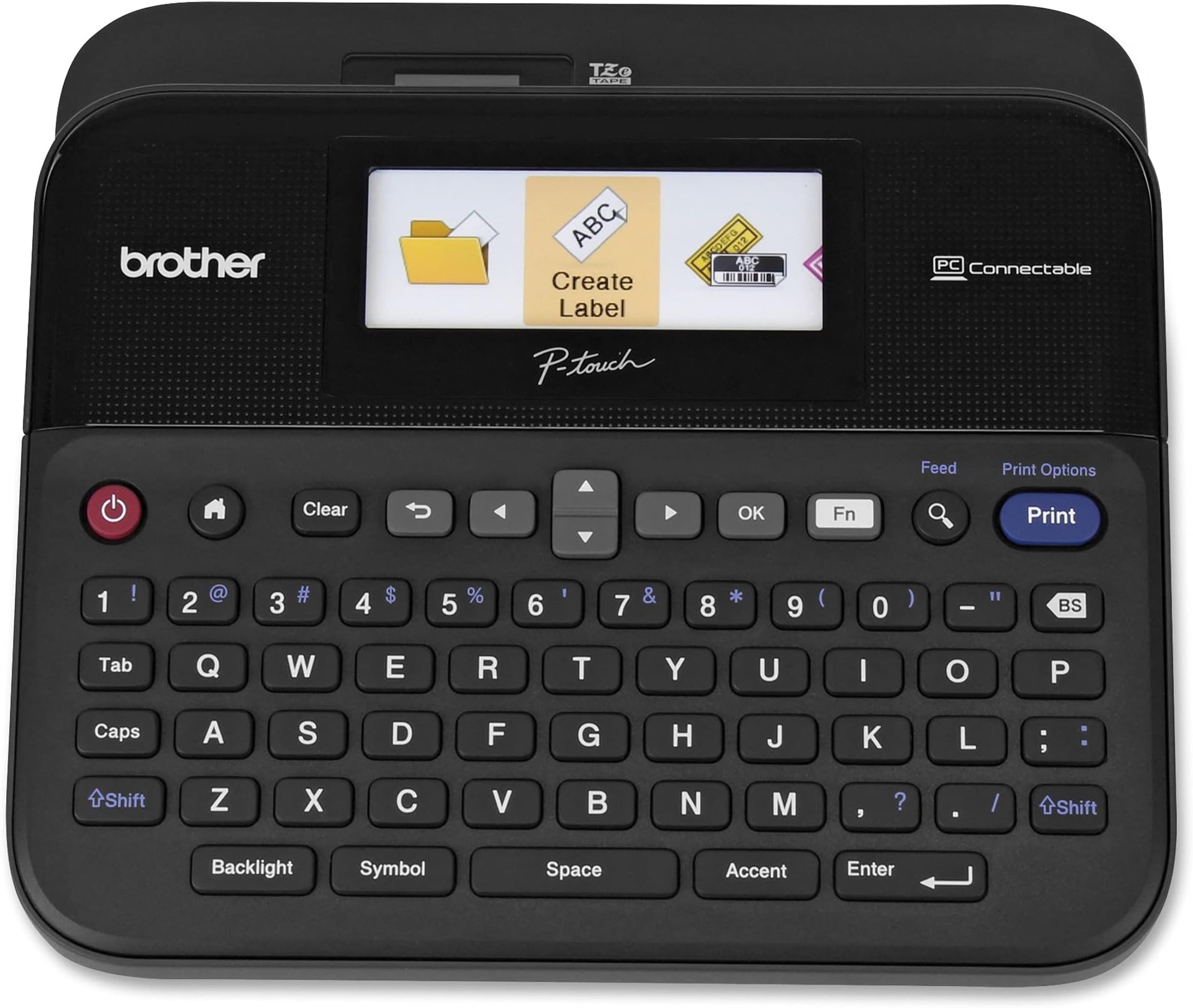 Amazon.com : Brother P-touch Label Maker, PC-Connectable Labeler ...