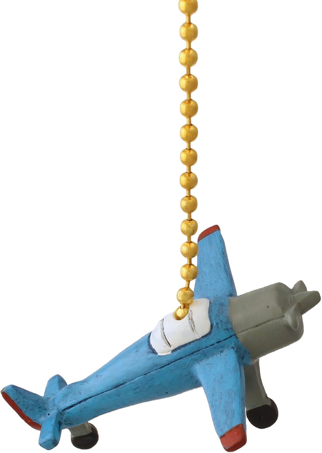 GiftCraft Airplane Ceiling Fan Pull - Blue - 2.5" L - Amazon.com