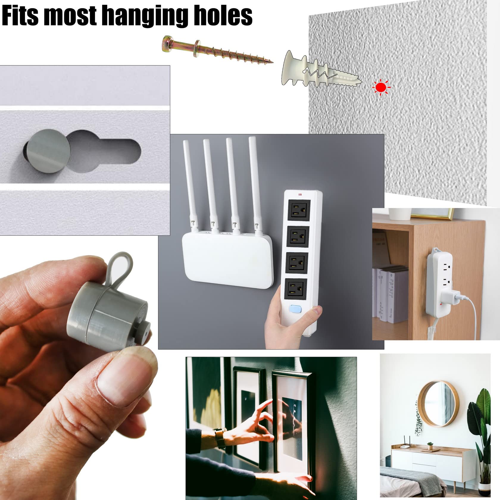 Snapklik.com : Picture Hanging Fastener Locations Marked And Leveling ...