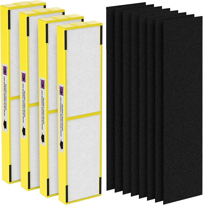 Amazon.com: Harebery 4-Pack Flt5000 Filter C True HEPA Replacement ...