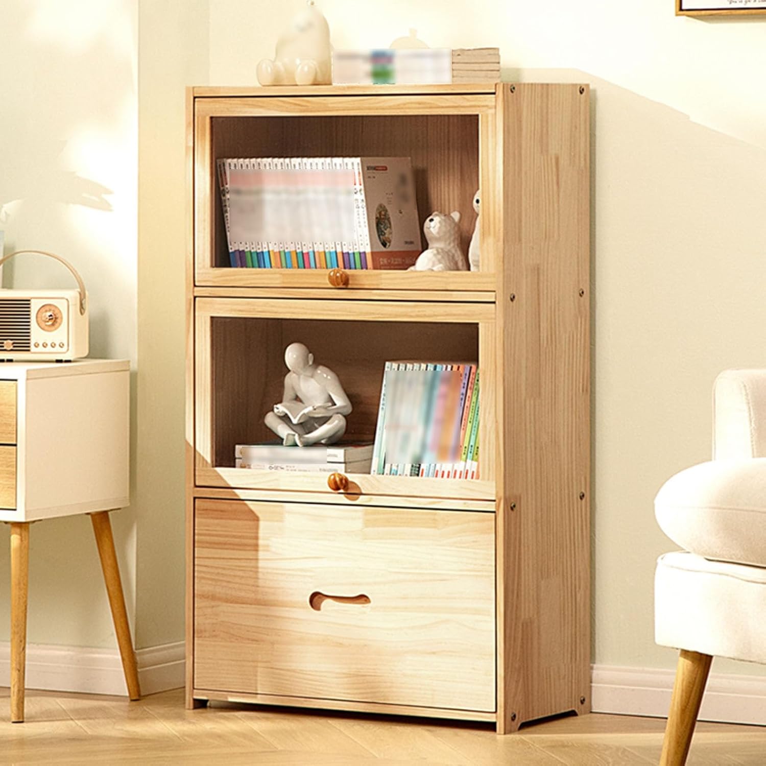 Amazon.com - Display Cabinet Curio Cabinet with Acrylic Doors, Modern ...