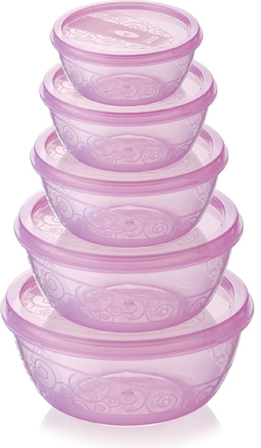 Buy Flair Designer Houseware Plastic Food Sealed Storage Box (Medium ...