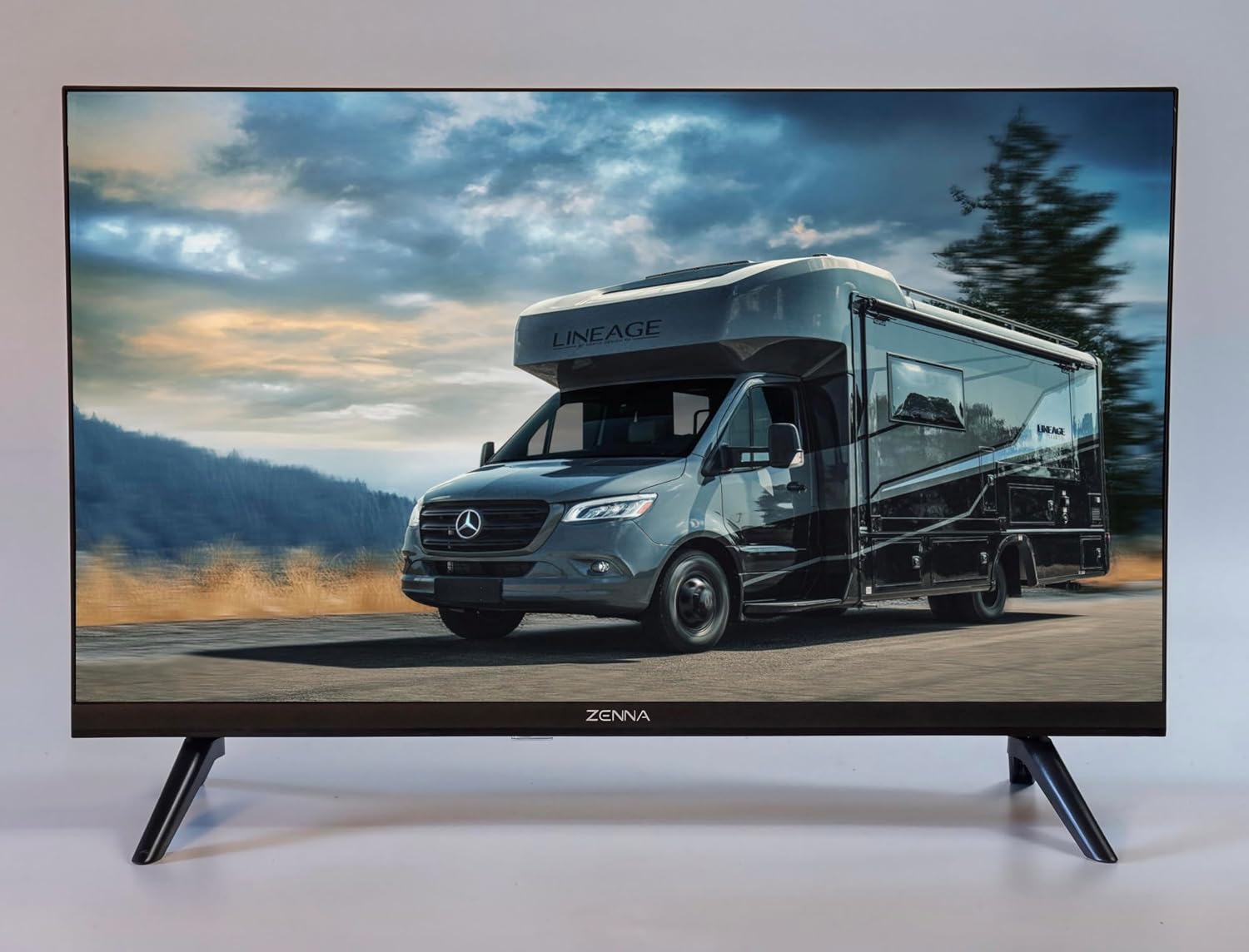 Zenna 24 Inch Borderless TV, Widescreen, LED, 1080p, Non-Smart, ATSC ...