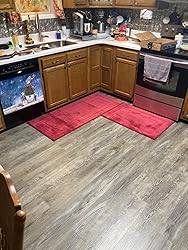 Amazon.com: PURRUGS Machine Washable Kitchen Rug Set [2 PCS] (3' x 2 ...