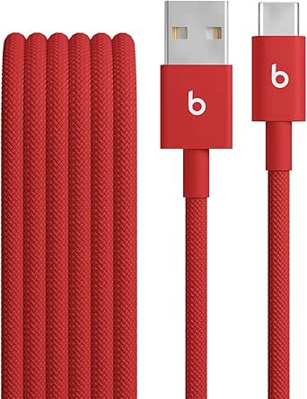 Amazon.com: Beats USB-A to USB-C Woven Cable Fast Charging Durable and ...