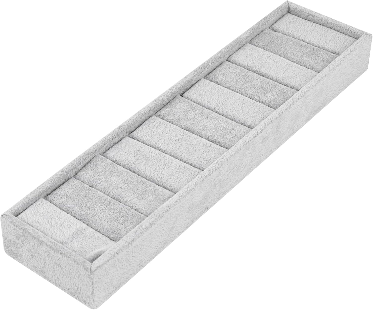 Amazon.com: Framendino, 10 Slots Bracelet Display Tray Velvet Jewelry ...