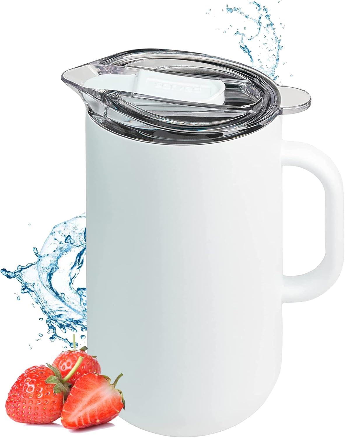 Amazon.com: SERVED INSULATED PITCHER (2L) Vacuum-Insulated Double ...