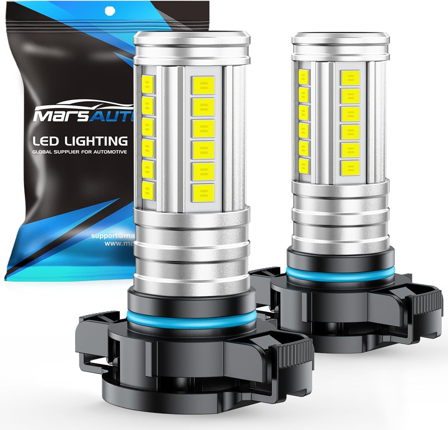 Amazon.com: Marsauto 5201 5202 LED Fog Light Bulbs, 12,000LM PS24W LED ...